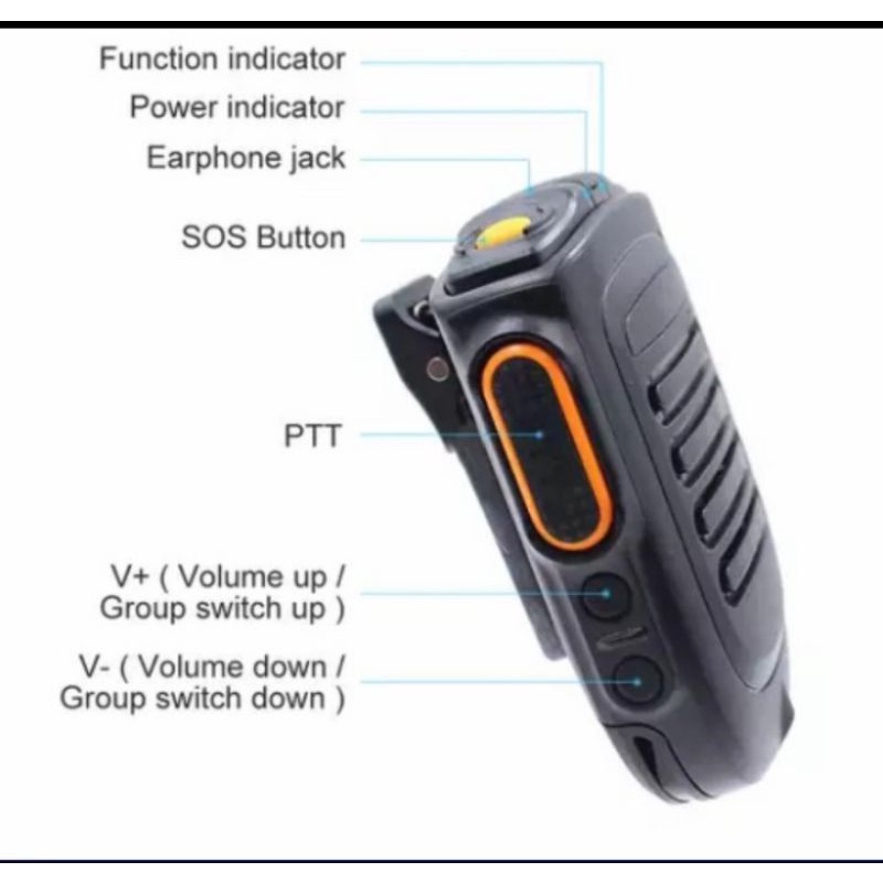 Jual HT extramic bluetooth PTT zello | Shopee Indonesia