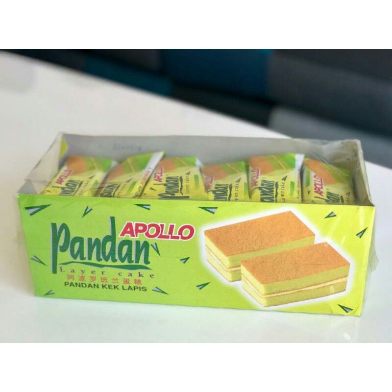 Jual BOLU APOLLO PANDAN COKLAT | Shopee Indonesia
