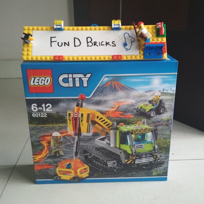Jual LEGO CITY 60122 : Volcano Crawler | Shopee Indonesia
