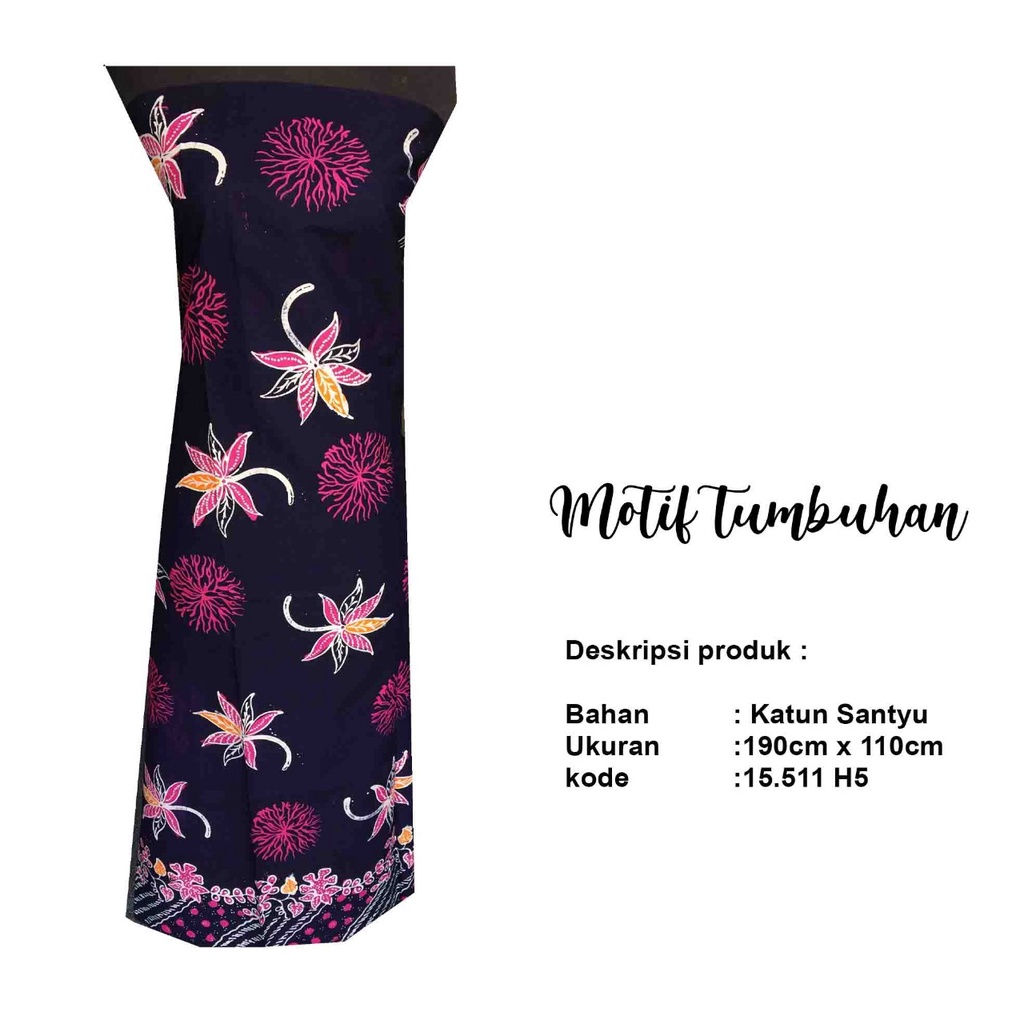 Jual Batik Tulis Asli Handmade Warna Hitam Motif Daun Ungu | Shopee ...