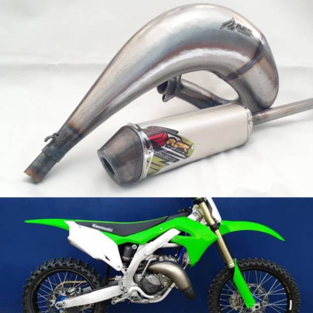 Jual Knalpot udang ninja Plat model KX . | Shopee Indonesia