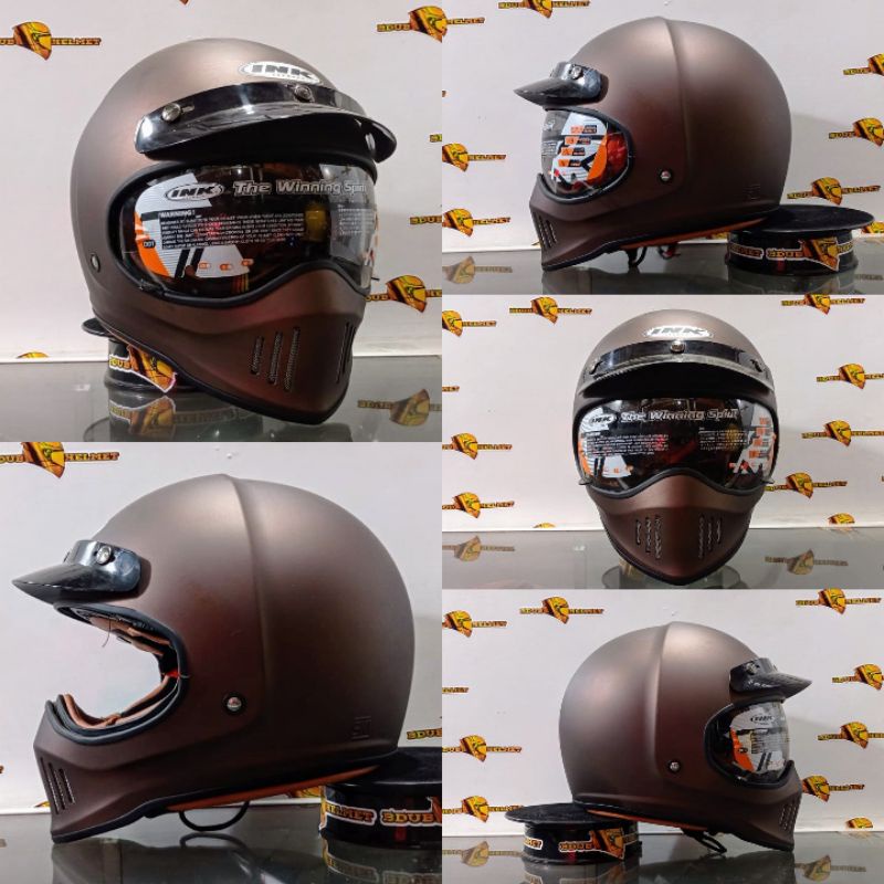 Jual Helm INK TROOPER SOLID Original Fullface | Shopee Indonesia