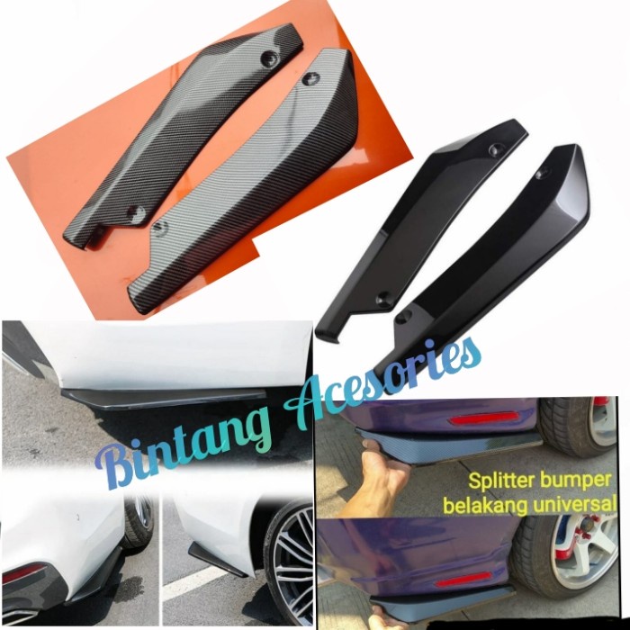 Jual Winglet Belakang Variasi Bemper Belakang Mobil Honda BRV 2022 ...