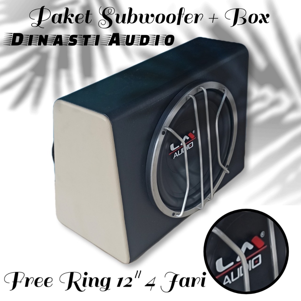 Jual Subwoofer LM 12 JJ + Box mDF 12 Inch + Ring 12 Inch 4 Jari ...