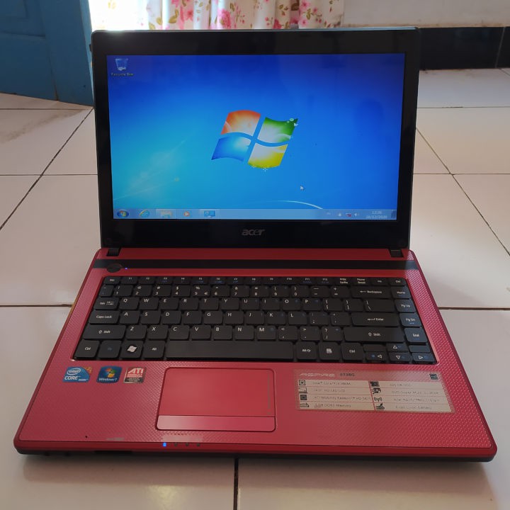Jual Acer Aspire 4738G Warna Merah RAM 3GB HDD 320GB ATI Radeon Intel ...