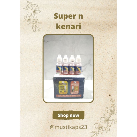Jual SUPER N KENARI PENYEMBUH KENARI SAKIT | Shopee Indonesia