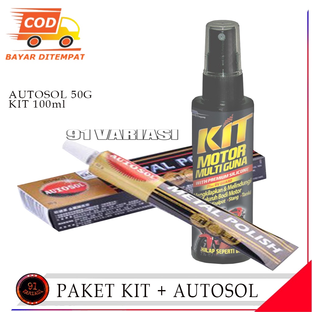 Jual [ PAKET ] KIT Pengkilap Body Motor Cat Mobil Kit Motor SPRAY Motor ...