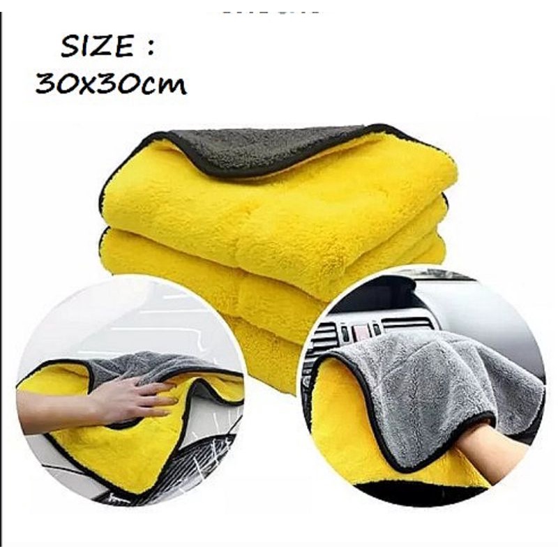 Jual Kain Lap Microfiber Dua Sisi Super Tebal &Halus | Shopee Indonesia