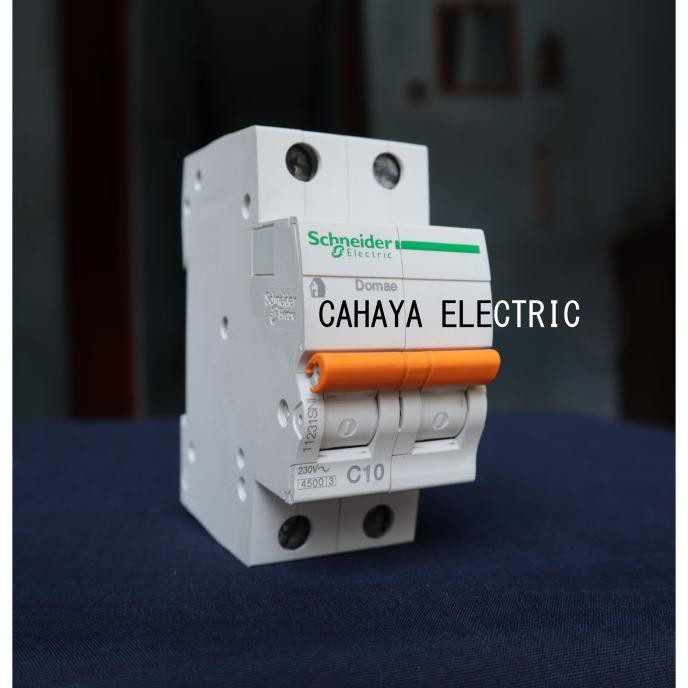 Jual MCB Domae Schneider 2 Phase 2A 4A 6A 10A 16A 20A 25A 32A 40A - 10 Ampere | Shopee Indonesia