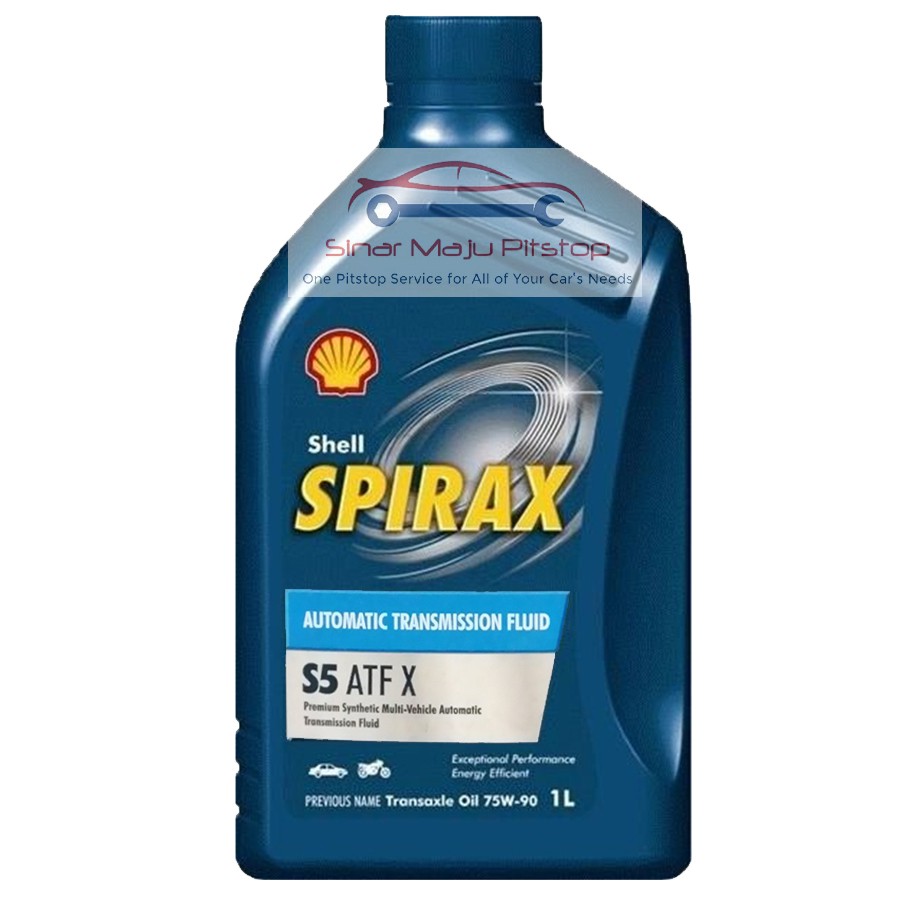 Jual Shell Spirax S5 ATF X Pelumas Oli Transmisi Matic & Pelumas Power Steering Mobil 1 Liter ...