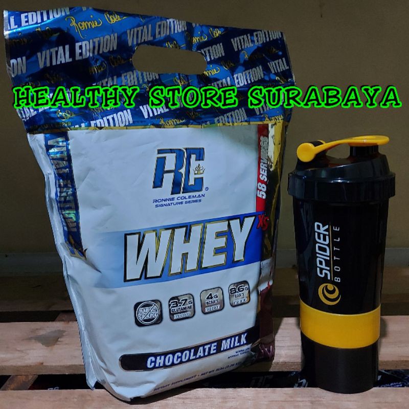 Jual RC WHEY XS 5 LBS WHEY PROTEIN ISOLATE 5LB RONNIE COLEMAN FITNESS ...