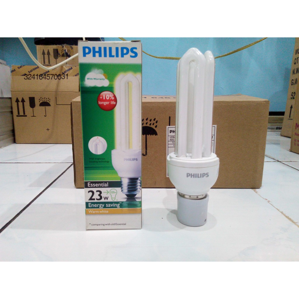 Jual Lampu Philips Essential PLC 3U 23 watt 23w - Kuning | Shopee Indonesia