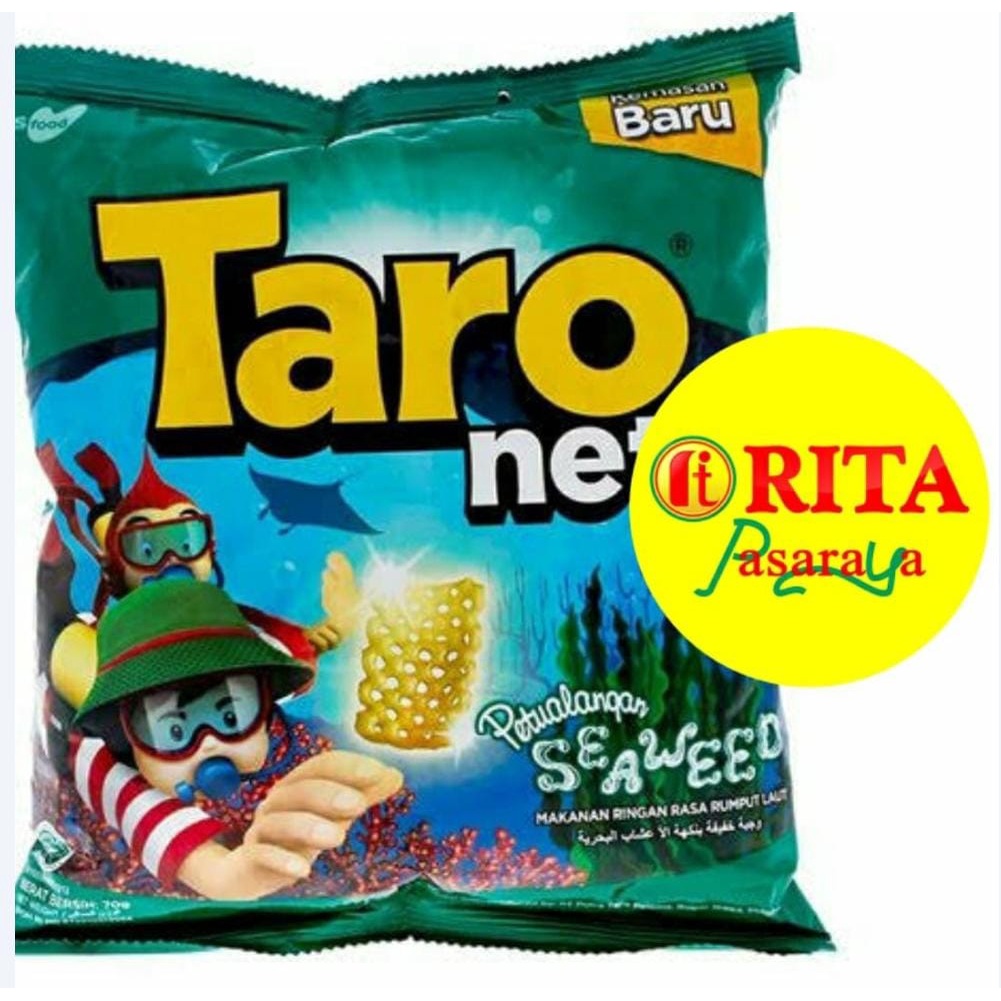 Jual Taro Net Seaweed 65gr | Shopee Indonesia