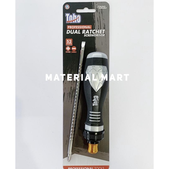 Jual Obeng Bolak Balik Toho | Obeng 2 Way | Dual Ratchet Screwdriver ...