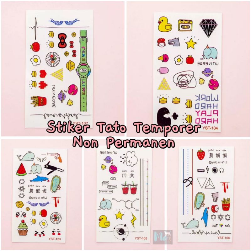 Jual Stiker Tato Temporer Non Permanen untuk Mainan | Shopee Indonesia