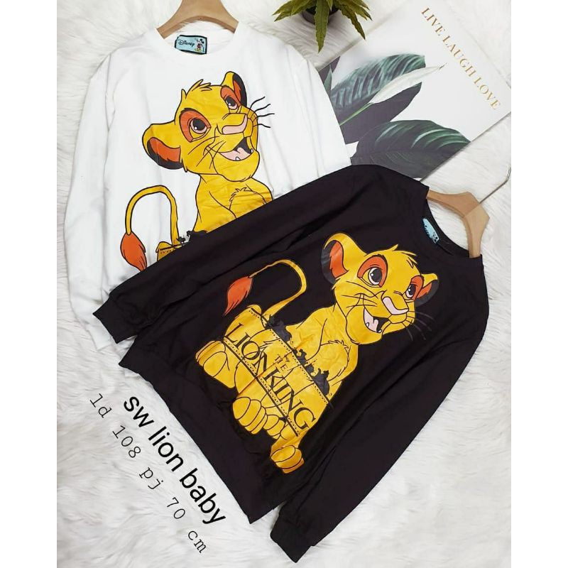 Jual sweater LION import disney|kaos tom and jerry|sailormoon|puma ...