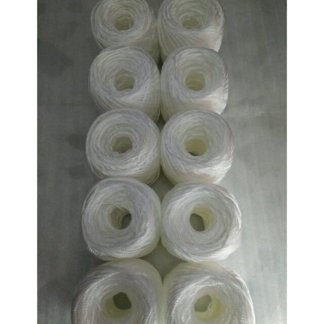 Jual Benang Rajut Nylon Putih (1kg) | Shopee Indonesia
