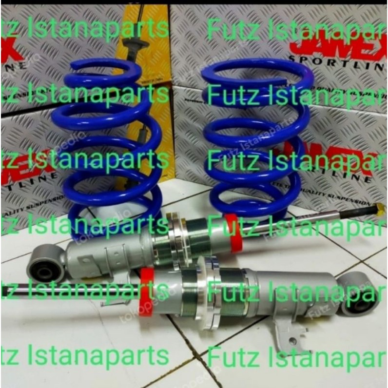 Jual COILOVER SHOCK BREAKER JAMEX ADJUSTABLE INNOVA / REBORN DEPAN ...