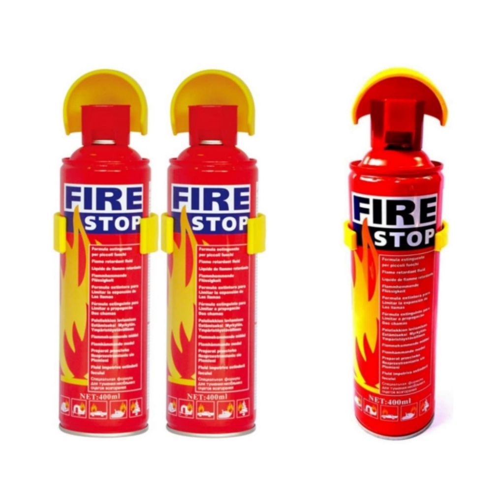Jual APAR Pemadam Api FIRE STOP mobil 400ml | Shopee Indonesia