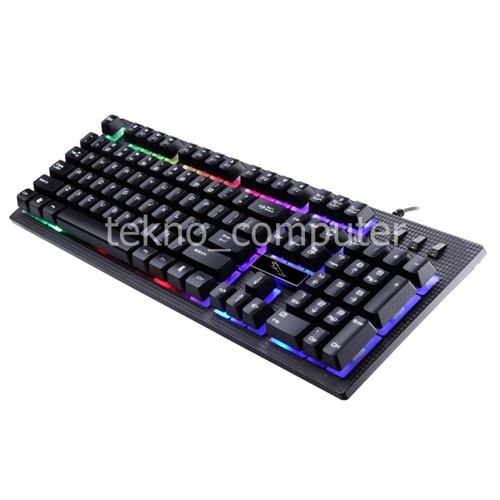 Jual Leopard G20 Gaming Keyboard LED dan Desain Untuk Gamer | Shopee ...