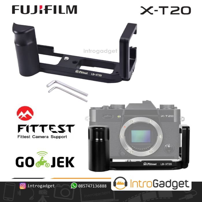 Jual Lplate Grip Fujifilm XT20 XT10 Bricket L-Plate Plate Fuji | Shopee ...