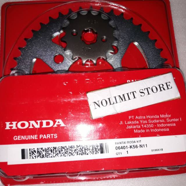 Jual Gear Set Honda Supra GTR 150 Asli | Shopee Indonesia