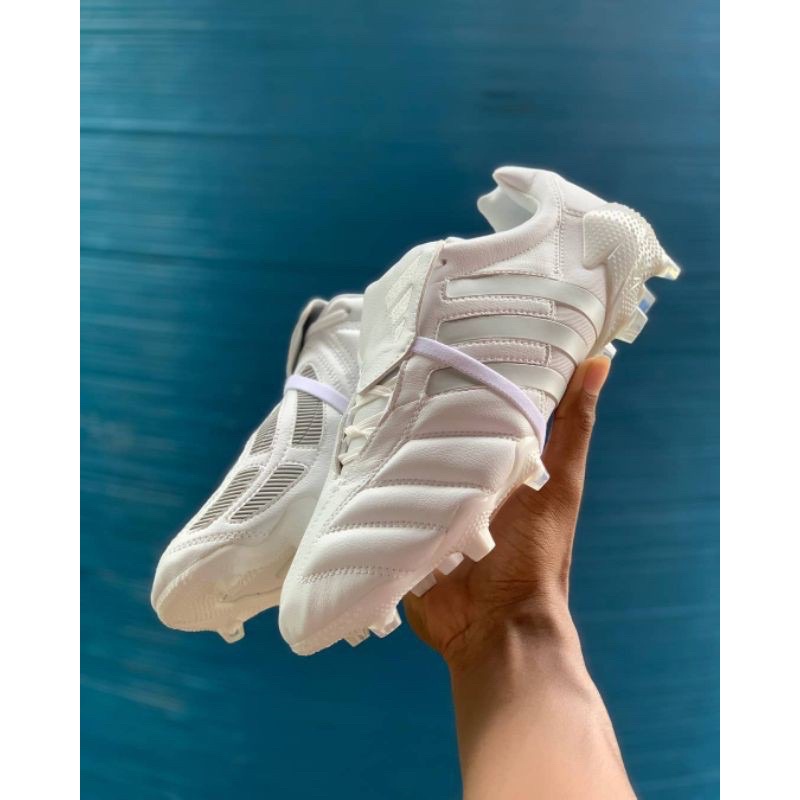 Jual Adidas Predator Mania Remake Leather White | Shopee Indonesia