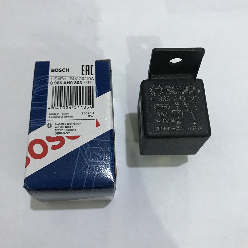 Jual Bosch Mini Relay 24V 5 Pin 87A (Taiwan) | Shopee Indonesia