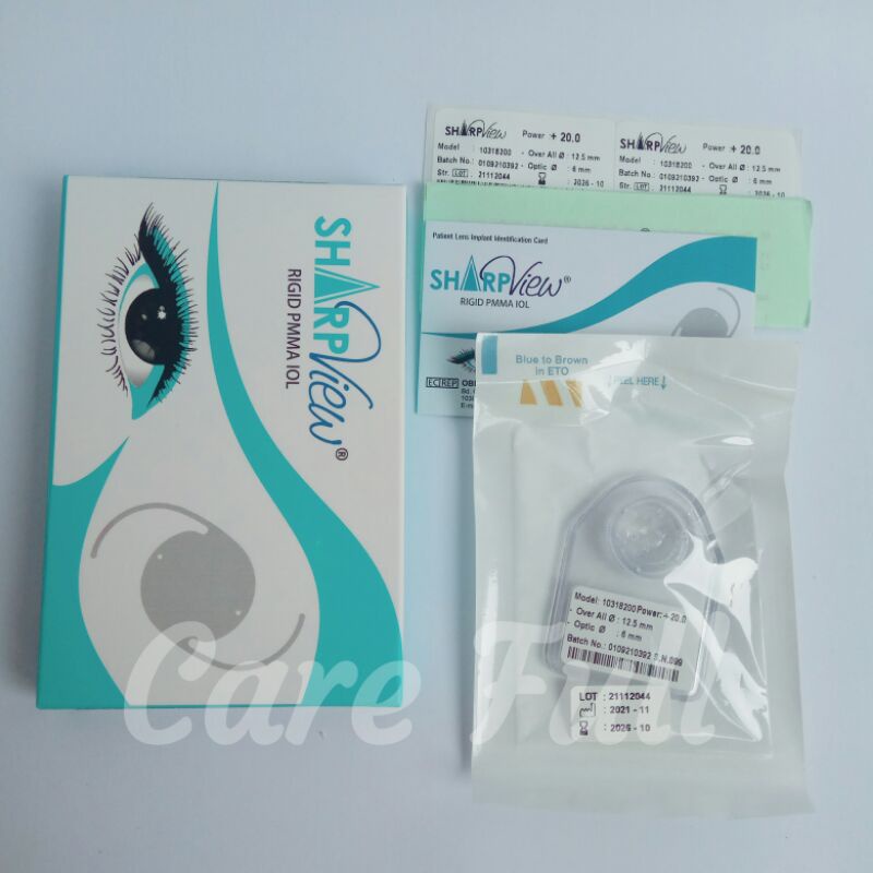 Jual Lensa PMMA IOL - PMMA Lens - Lensa IOL - Rigid PMMA IOL | Shopee ...