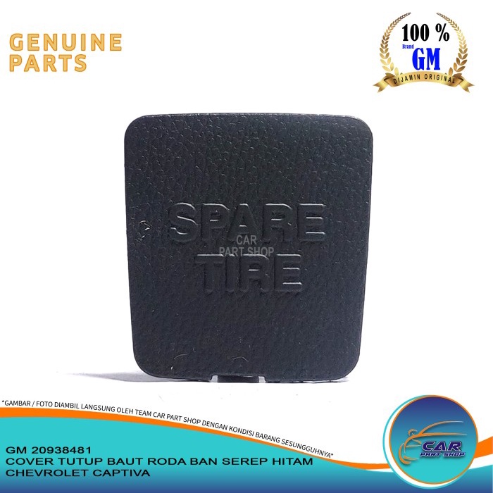 Jual COVER TUTUP BAUT RODA BAN SEREP HITAM CHEVROLET CAPTIVA ORI GM ...