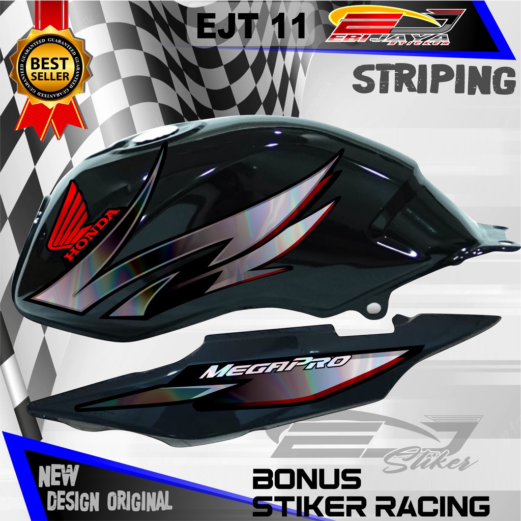 Jual STIKER STRIPING MEGA PRO / STICKER MOTOR HONDA MEGA PRO / VARIASI ...