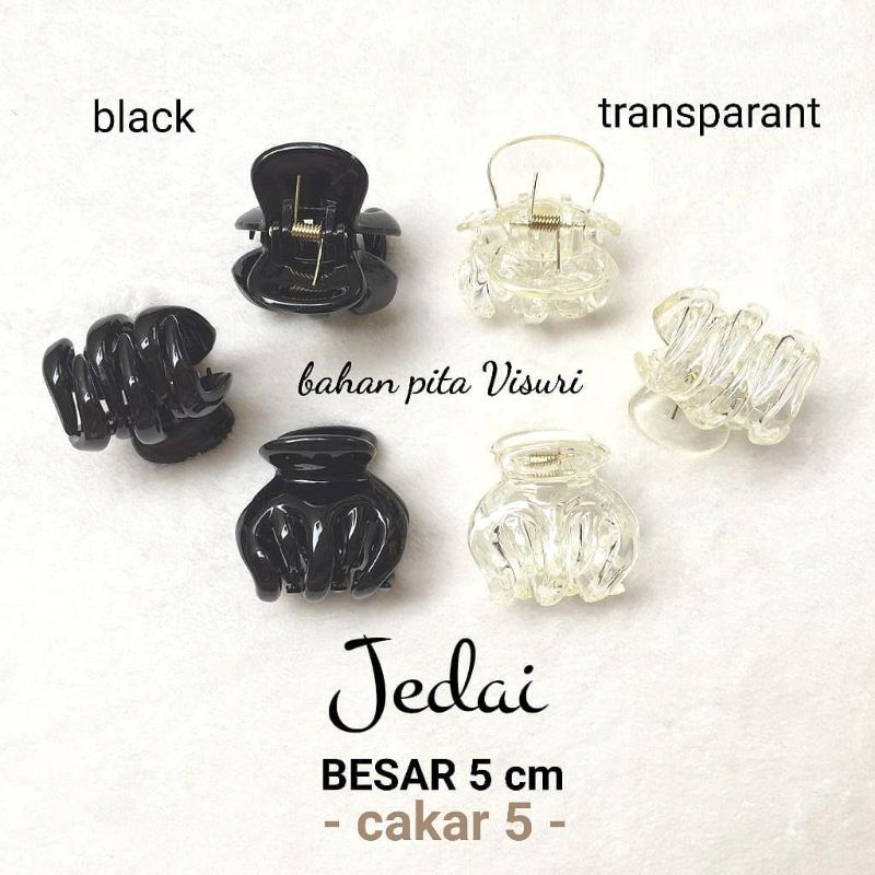 Jual Jepit Jedai Besar 5 cm ( cakar 5) | Shopee Indonesia