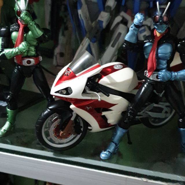 Jual Shf kamen rider ichigo nigo + machine cyclone the first edition ...