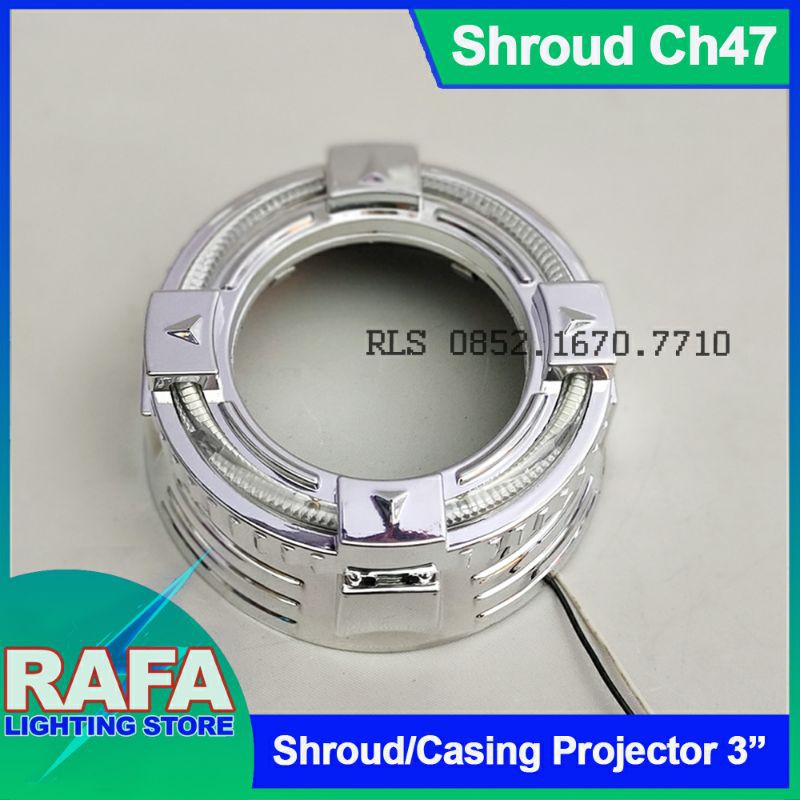 Jual CH47 | Casing Shroud Projector 3 inch - crystal Angel Eyes ...