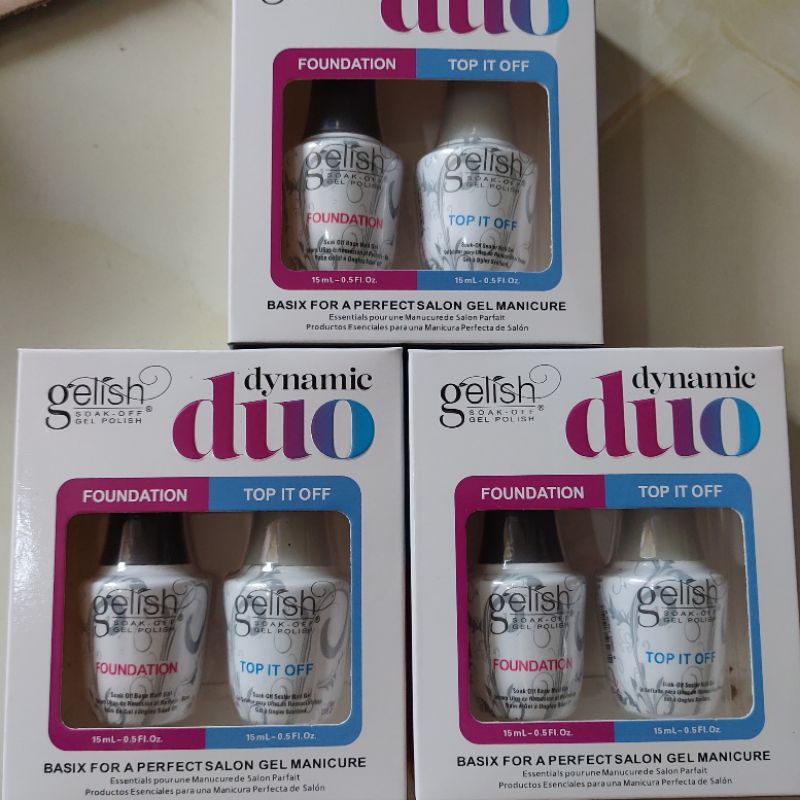 Jual Gelish Dynamic Duo KEMASAN BARU | Shopee Indonesia
