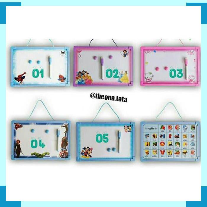 Jual Mainan Edukasi Papan Magnetic Papan Tulis magnet belajar menulis | Shopee Indonesia