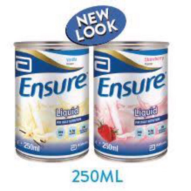 Jual ABBOTT ENSURE LIQUID 250ML Singapore - Susu Cair Ensure | Shopee ...