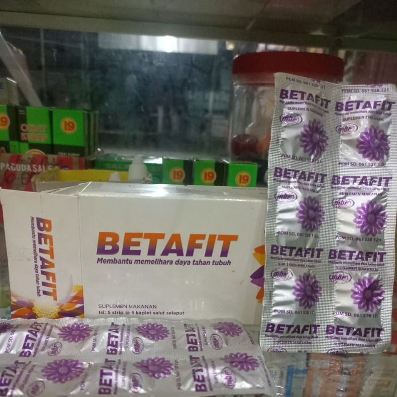 Jual BETAFIT Multivitamin 1strip isi 6 tablet | Shopee Indonesia
