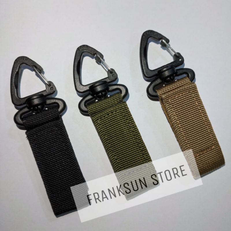 Jual ACOMS Quickdraw Carabiner Military Tactical Plastik Nylon Belt ...