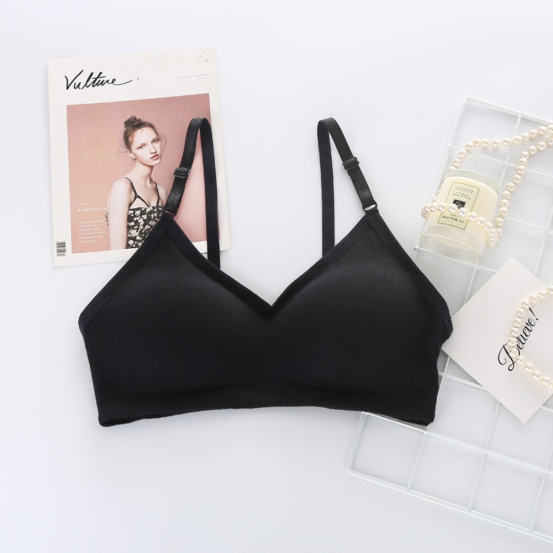Jual Bra Wanita Tanpa Kawat Bahan Halus Pakaian Dalam Wanita Bralette ...