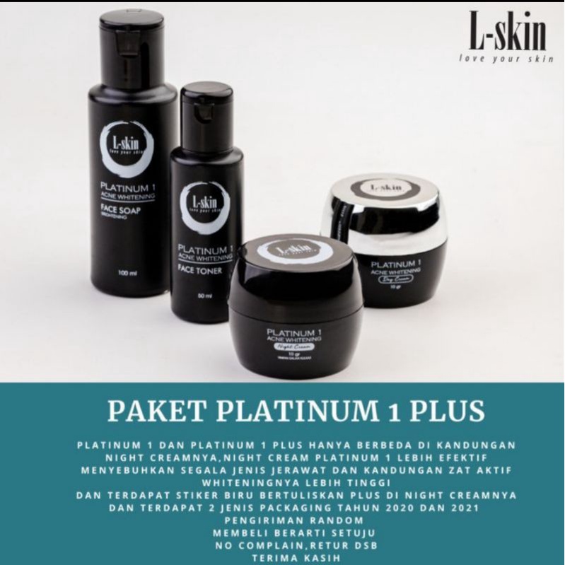 Jual L-skin Platinum 1 Plus | Shopee Indonesia