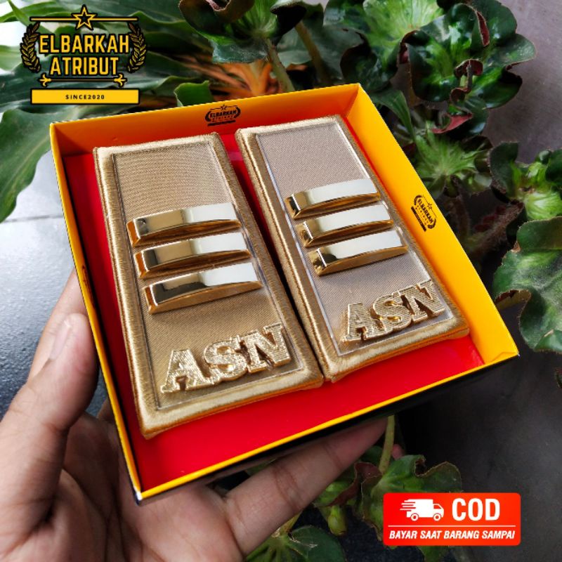 Jual PANGKAT ASN/PNS SUMSEL DASAR AKRILIK LIS BORDIR GOLONGAN 3A 3B 3C ...