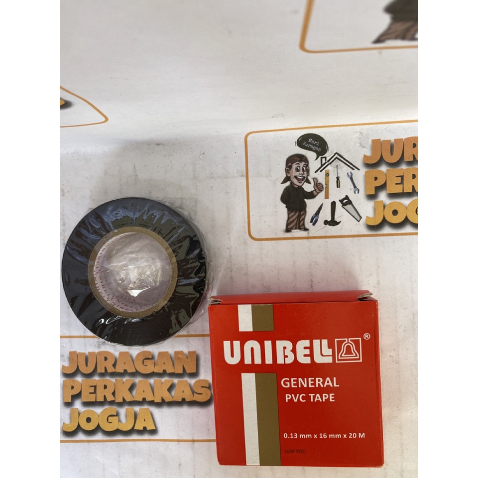 Jual Isolasi Kabel Listrik Unibell 16mm x 20m / Solasi Unibel Kotak ...
