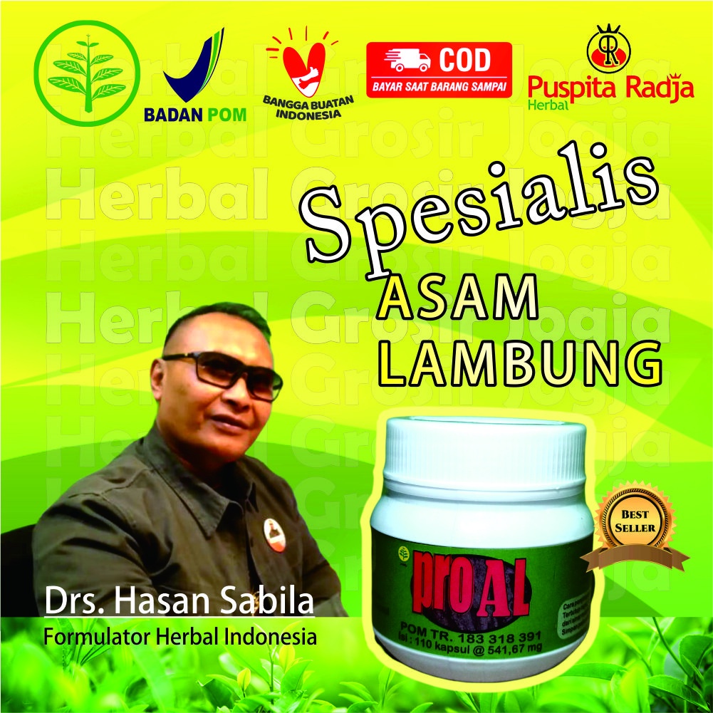 Jual PRO AL Obat Herbal Spesial ASAM LAMBUNG keringat dingin MAG sesak ...