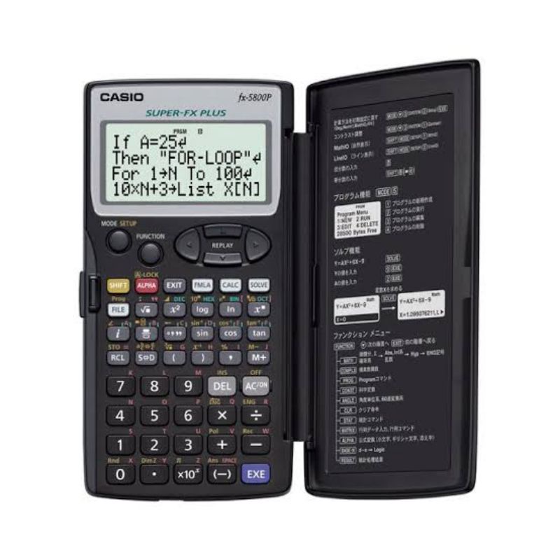 Jual CASIO KALKULATOR FX 5800 P PROGRAMMABLE SCIENTIFIC CALCULATOR ...