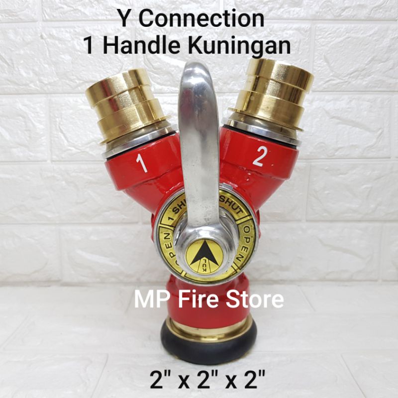 Jual Y CONNECTION 1 HANDLE 2 x 2 x 2 FIRE BREACHING CABANG KUNINGAN ...