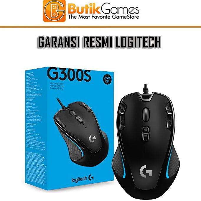 Jual Mouse Gaming Logitech G300S Optical Gaming Mouse g300 original | Shopee Indonesia