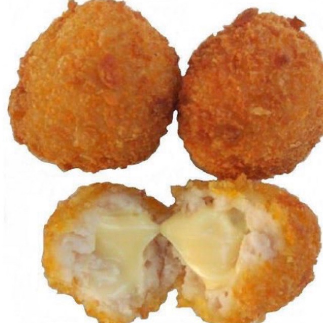 Jual Cheesy Chicken Nugget Naget Ayam bola ayam isi Keju | Shopee Indonesia