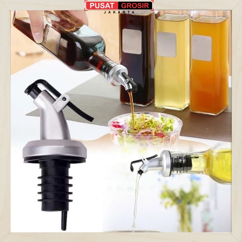 Jual PB01 Liquor Spirit bottle Pourer Botol Minyak Botol Kecap Botol ...