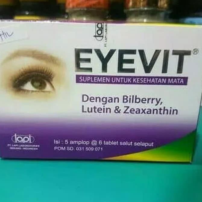 Jual eyevit/suplemen mata/vitamin mata minus plus dan kelelahan ...
